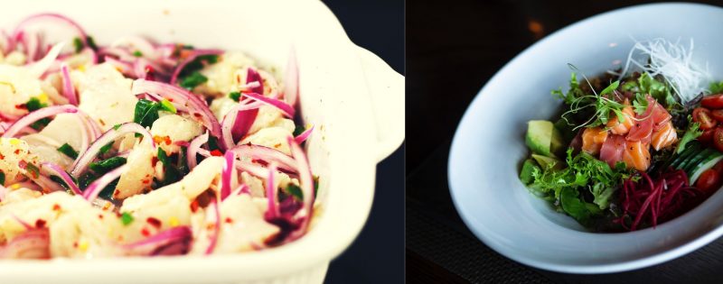 Food and wine pairing : Ceviche, marinated salmon - Andorra Spanish and ...